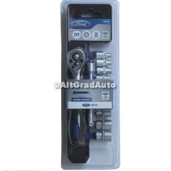 Oferta Set tubulara cu clichet 12 piese 1/4 - Ford Tools