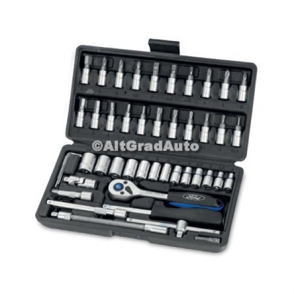 Oferta Set tubulara cu clichet 46 piese - Ford Tools