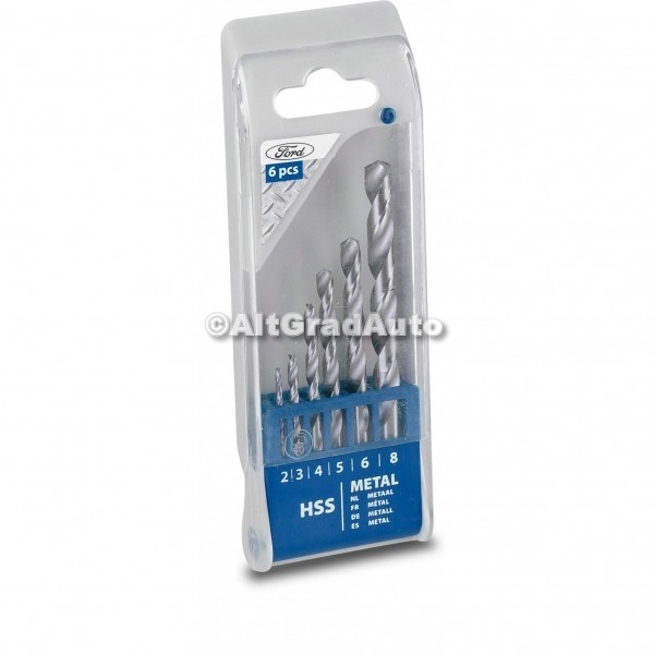 Oferta Set burghiu metal HSS Ford Tools 6 buc - Ford Tools